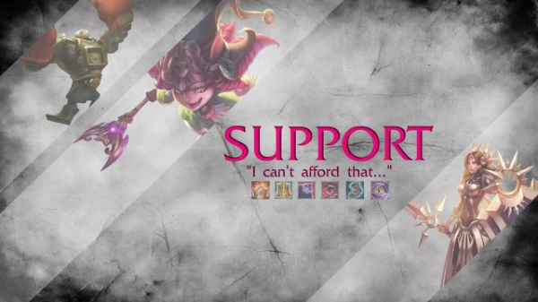 Test-tournament Favorite Support in League of Legends