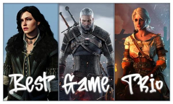 Test-tournament The Best Trio Characters of Video Game