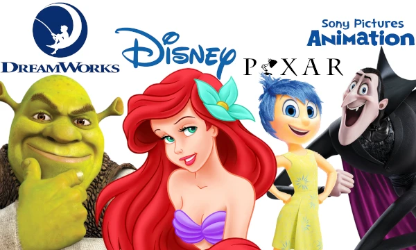 Test Dreamworks vs Disney vs Pixar vs Sony